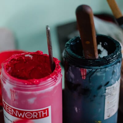 Weighing Ink for Screen Printing